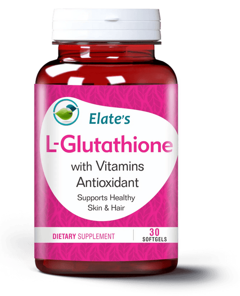 Elate's L-Glutathione Supplement for Radiant Skin & Wellness Boost ...