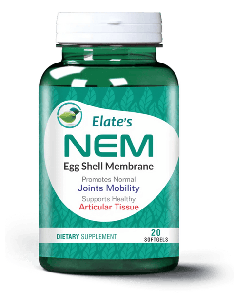 NEM® Natural Joint Support | Collagen & Glucosamine Formula – Elate Pharma